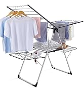 Amazon.com: APEXCHASER Clothes Drying Rack Foldable, Drying Rack ...
