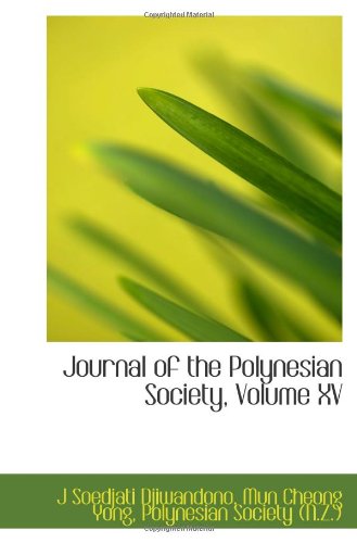 Amazon.com: Journal of the Polynesian Society, Volume XV: 9781113078469 ...