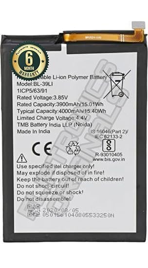 FLIPTRONICS ORIGINALS® BL-39LI Battery for Itel Vision 1 / A56 Battery ...
