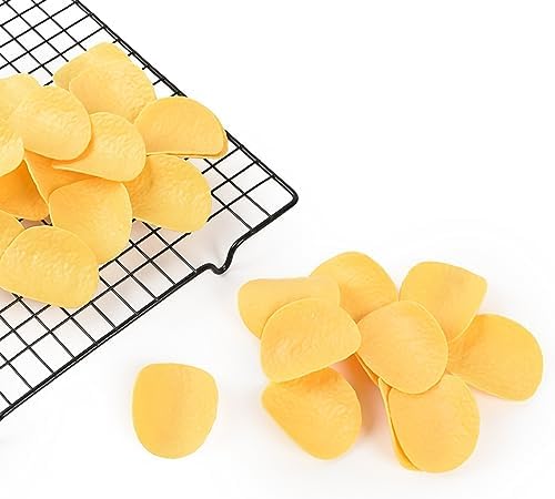 Amazon.com: Luckforest Artificial Potato Chips, 50Pcs Fake Potato Chips ...