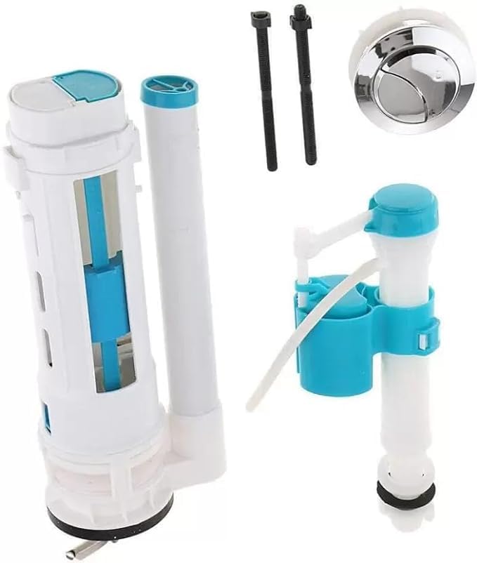 Dual Flush Siphon/Flush Valve/Flush Tank Fittings for Single Piece/One ...