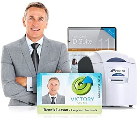 Best Employee ID Badge Printers With Complete Supplies for Business Use ...