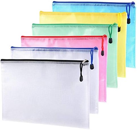 Precious A4 Plastic Wallet Zip File Document Folder Wallets A4 Zip Lock ...