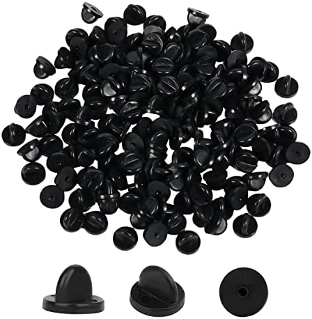 Lapel Pin Rubber Pin Backings,Butterfly Clutch Backings PVC Rubber Pin ...