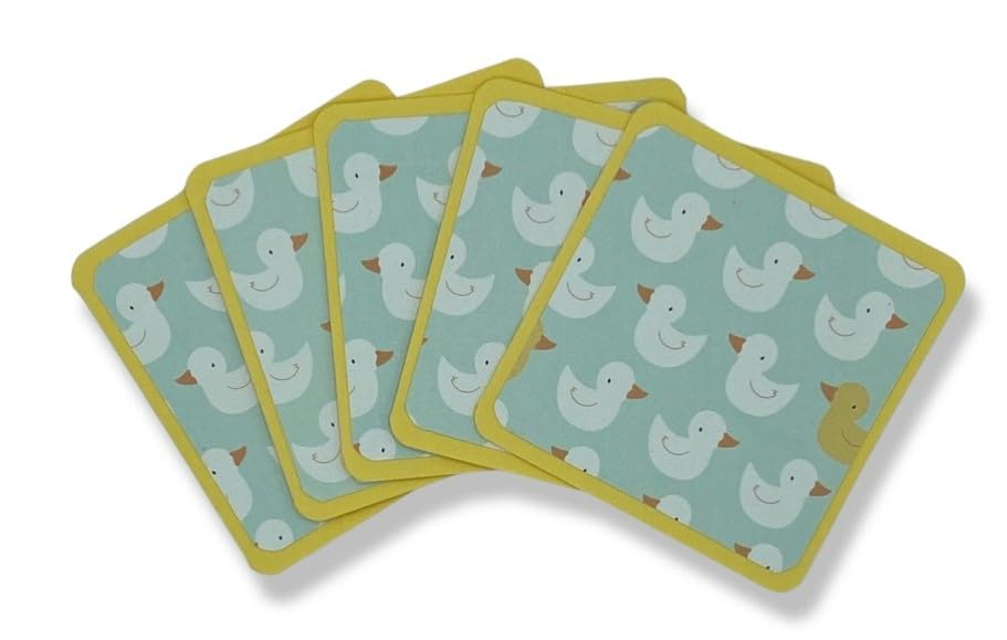 Amazon.com: Duck Cards, Mini Blank Cards, Mini Note Cards, Baby Duck ...