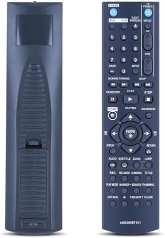 Amazon.com: PZL AKB36097101 Remote Control Replacement for LG VCR DVD ...