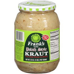 Amazon.com : Franks Quality Polish Style Kraut 32 OZ (Pack of 12 ...