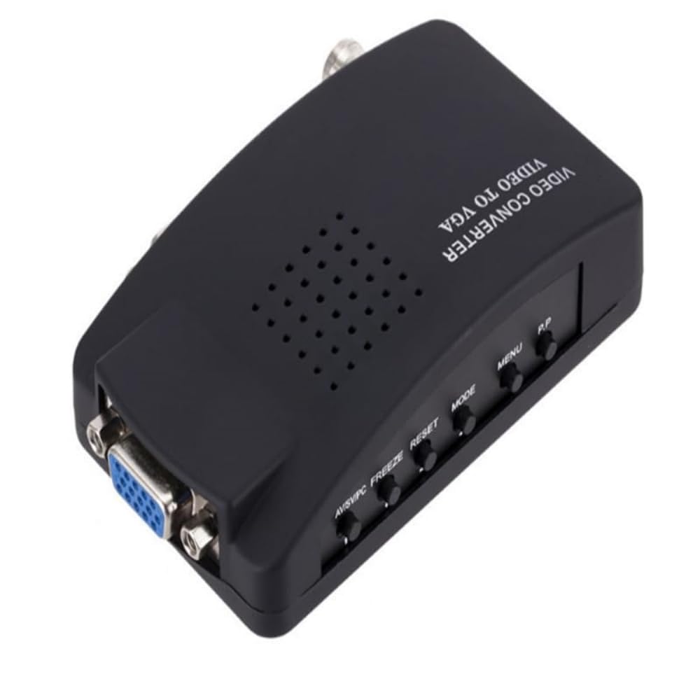 Amazon.com: SAIZHUO BNC to VGA, S Video VGA to VGA Converter CCTV ...