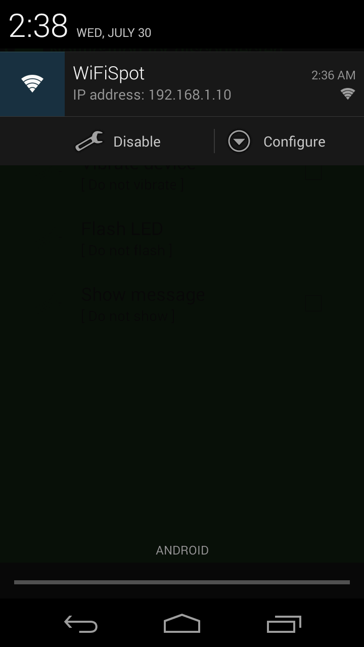 WiFi Notification - App on Amazon Appstore