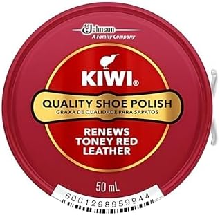 KIWI Shoe Polish, Toney Red, 50ml : Amazon.co.uk: Fashion