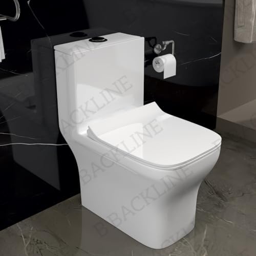 Kerovit by Kajaria Ceramic Wall Hung/Wall Mount P Trap Commode with ...