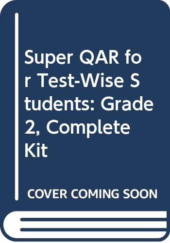 Super Qar for Test-Wise Students: Grade 2, Complete Kit: Buy Online at ...