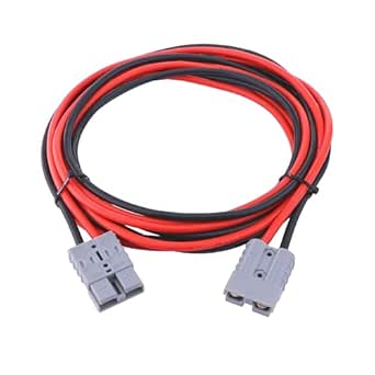Amazon.com: Dent-de-lion 50A Connector Plug with 8AWG Wire, Quick ...