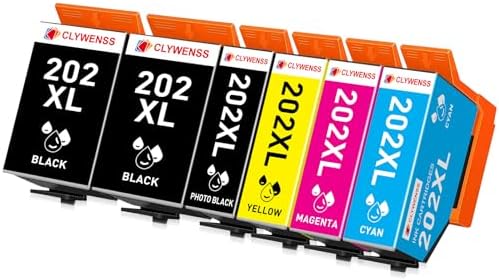 SINOPRINT 202XL Ink Cartridges Replacement for Epson 202XL Compatible ...