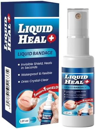 Liquid Bandage - Spray for Skin Waterproof Quick Dry | Wound Dressing ...