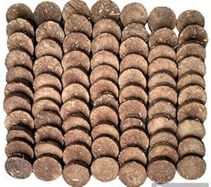 Lilheaven® Cow Dung Cake for Pooja,Gobar ke Upale,kande for Havan Puja ...
