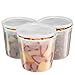 Amazon.com: Comfy Package, (10 Sets 86 oz. Disposable Plastic Food ...