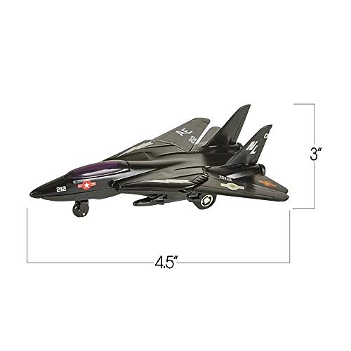 ArtCreativity United Sates Air Force Diecast Fighter Jet Toy, Set of 4 ...