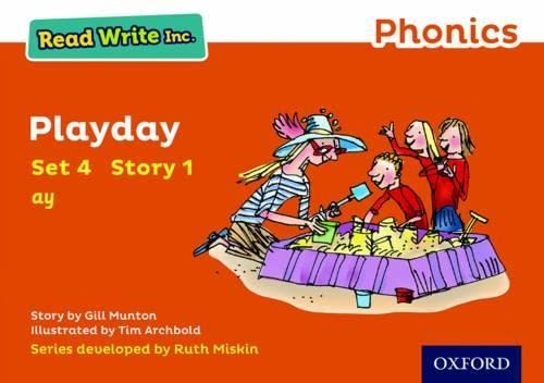 Read Write Inc. Phonics: Playday (Orange Set 4 Storybook 1) | Amazon.com.br