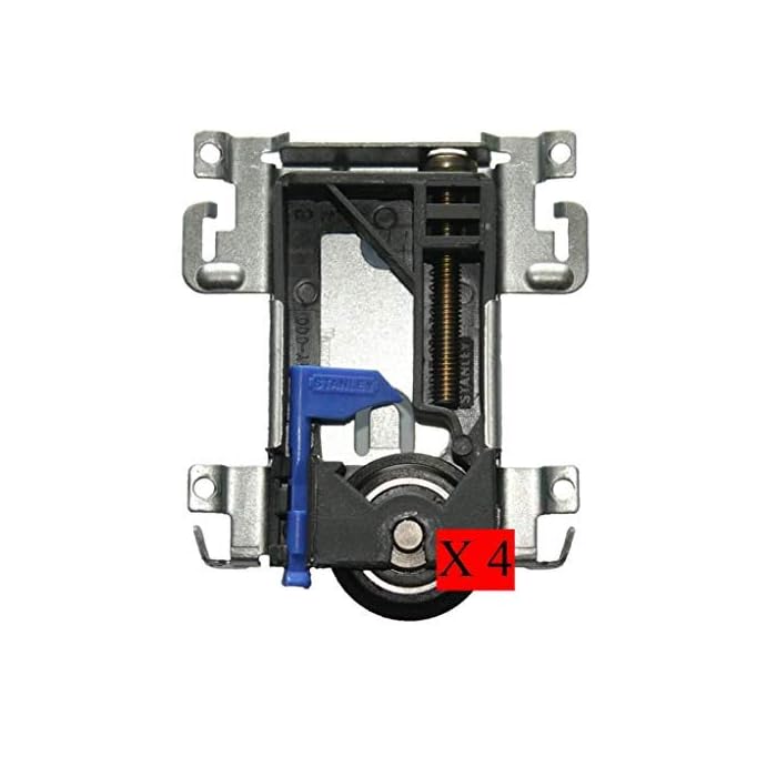 Buy 4pcs Upgrade sliding door roller wheels for Wooden Slide Door,Lower ...