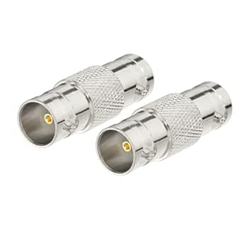 Amazon.com: Yuslao Adaptador de conector BNC de 75 ohmios, conector SDI BNC hembra a hembra ...