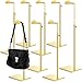 Amazon.com: Maitys 8 Pack Gold Purse Display Stands Stainless Steel ...