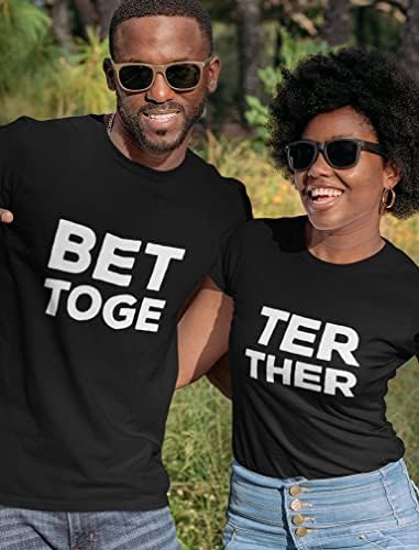 Amazon.com: Better Together Matching Couple Shirts Outfits His and Hers ...