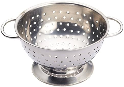 KitchenCraft Stainless Steel Mini Colander, 1.5 cm (4") : Amazon.co.uk ...