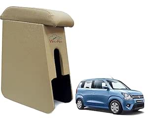 WolkomHome Car Arm Rest Wooden Armrest Beige Color with Cushion ...