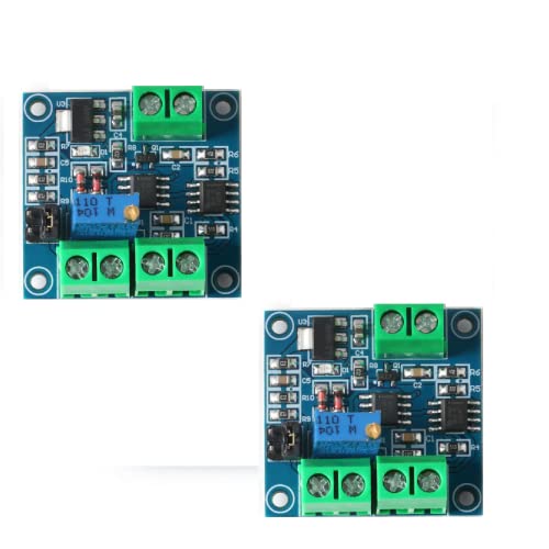 Fasizi 2PCS 0V to 5V / 0V to 10V 0-100% PWM signal voltage convert PWM ...