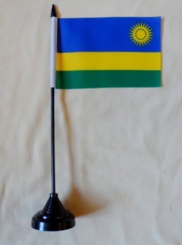 Amazon.com: Rwanda Table Desk Flag : Office Products