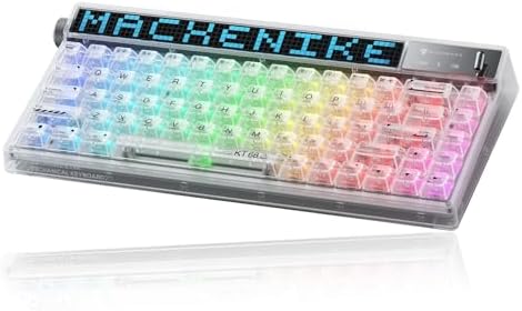 Amazon.com: Machenike KT68 Pro 65% RGB 4000mAh Mechanical Gaming ...
