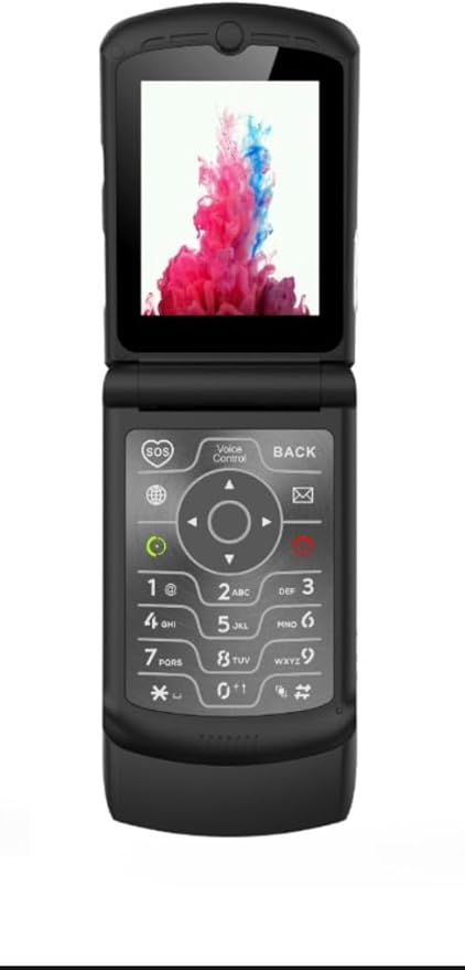 Amazon.com: V3 4G LTE Flip Phone, Android 11 Go, Dual Screens (2.4” + 1 ...
