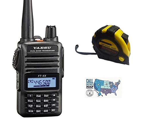 Buy Bundle - 3 Items - Includes Yaesu FT-4XR VHF UHF Dual Band 5W FM ...