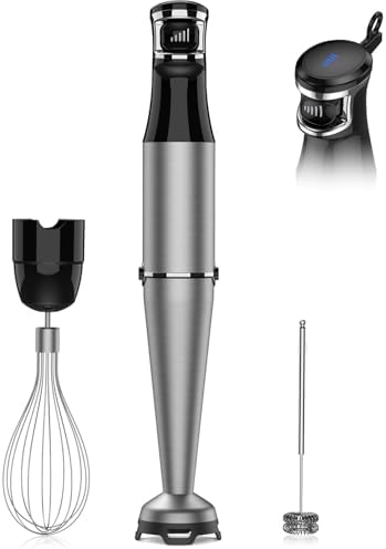 Amazon.com: Immersion Blender Handheld Corded Hand Blenders Set 1100W ...