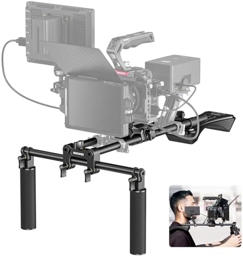 NEEWER Shoulder Mount Video Rig with Arca Quick Release DSLR Camera ...