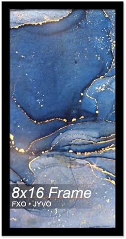 Amazon.com - Fxojyvo 8x16 Picture Frame, Black Frame for 8 x 16 Inch ...