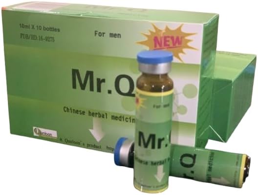 Amazon.com: Mr.Q Chinese Herbal for Men, 10ml X 10 Bottles, Liquid Form ...