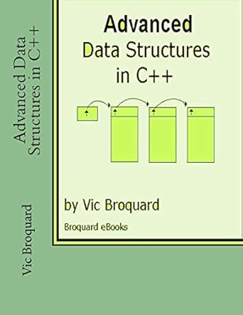 Amazon.com: Advanced Data Structures in C++: 9781941415559: Broquard ...