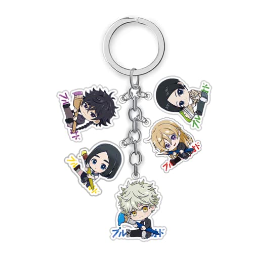 COSNOBLE Anime Blue Period Cosplay Keychains, Manga Yaguchi - Want It All