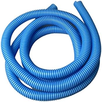 PE Blue Corrugated Conduit Flexi Pipe Tube Split 15mm - 2m : Amazon.co ...