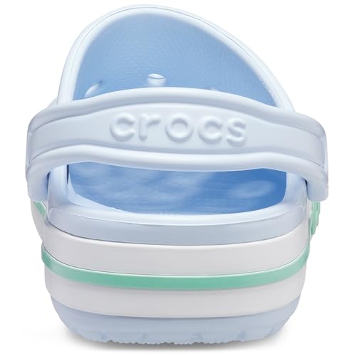 Snapklik.com : Crocs Bayaband Clog Mineral Blue/Pistachio Mens 4
