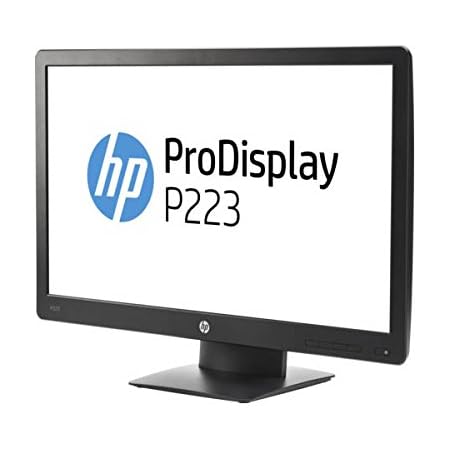 Amazon.com: HP ProDisplay P223 21.5-inch Monitor X7R61A8, Black ...