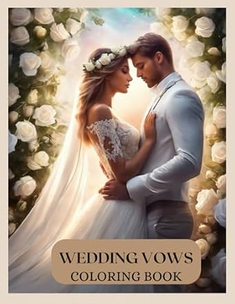 Amazon.co.jp: WEDDING VOWS COLORING BOOK : PRINTABLES, DOWNHAM: Foreign ...
