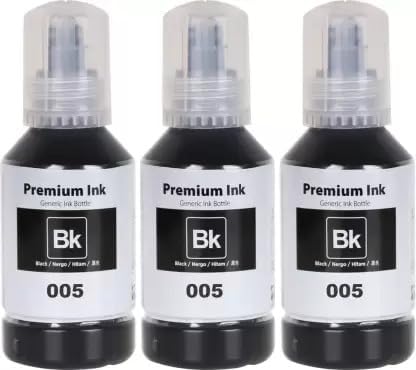 005 Ink Black Refill Ink Bottles for Epson M2140, M1100, M1120, M1140 ...