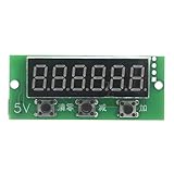 ・ブランド:Mekalero・製造元:Mekalero・モデル:Mekalero・0.36インチの明るい赤色LEDと5Vの低電力回路を統合し、プロジェクトや産業システムにシームレスに統合・この 6 桁赤色デジタル カウンター モジュールは、...