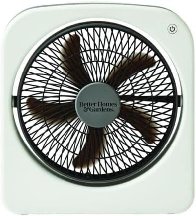 Amazon.com: Better Homes & Gardens 9" Dual Power Portable Fan Indoor ...