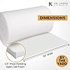Amazon.com: AK TRADING CO. Foam Padding 56" Wide (Sold by Continuous ...