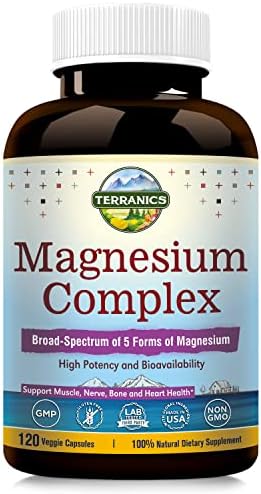 Amazon.com: Magnesium Complex Supplement 8 Elemental Magnesium 1000mg ...