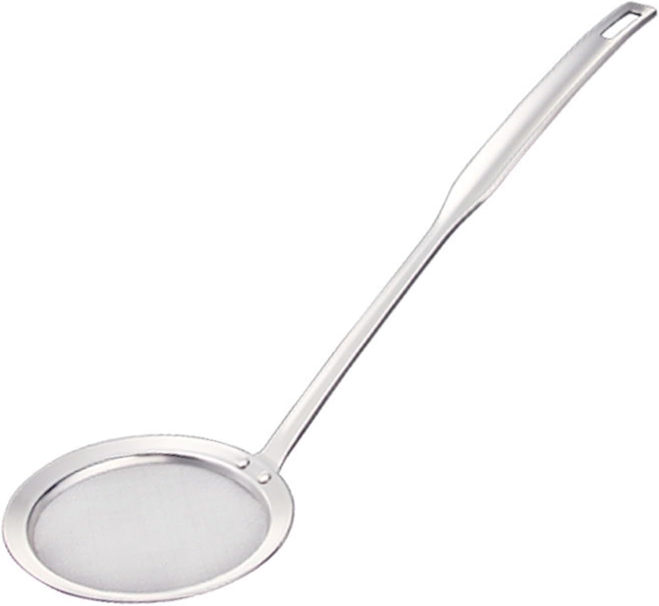 Amazon.com: ECALOO Fine Mesh Skimmer Spoon, Strainless Steel Pot Fat ...